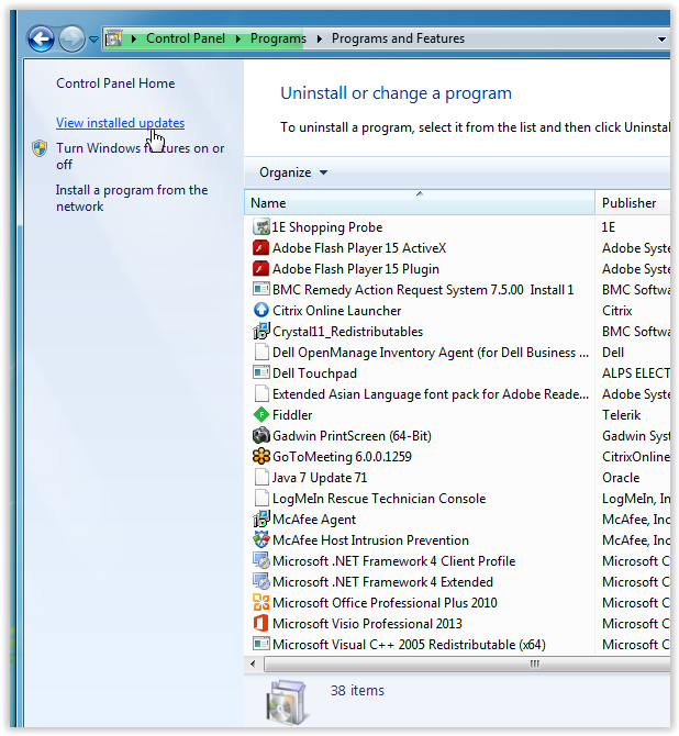 Youwill then need to hide the update so it does not auto install again: